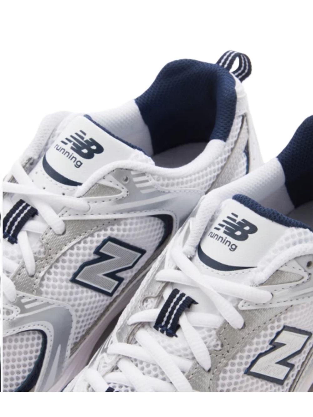 New Balance | Shoes | New Balance 53 White Silver Navy Mr530sg New 00 ...